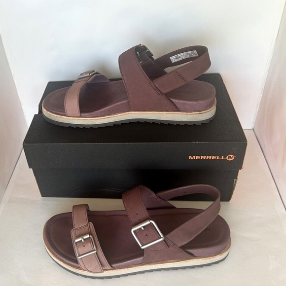 Merrell | Shoes | Merrill Womens Juno Buckle Backstrap Comfort Sandals | Poshmark